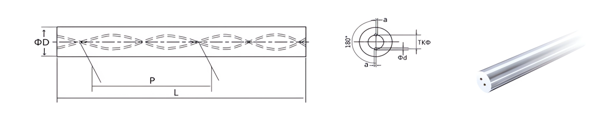 2 helical coolant holes carbide rod - Carbide Proivder丨Truer